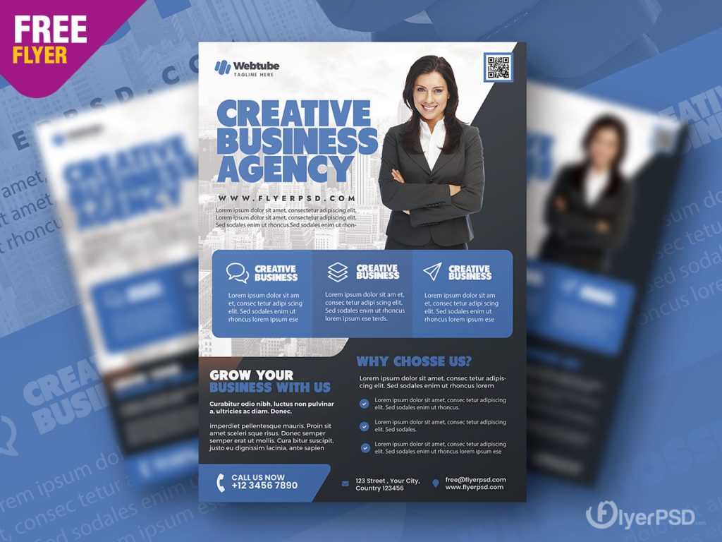 Professional Corporate Flyer PSD | Flyer PSD